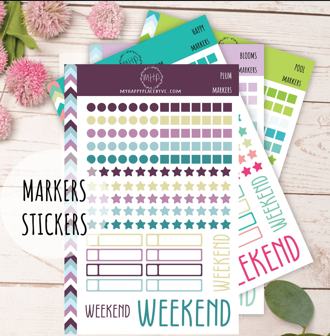 Check Lists – My Happy Place Stickers